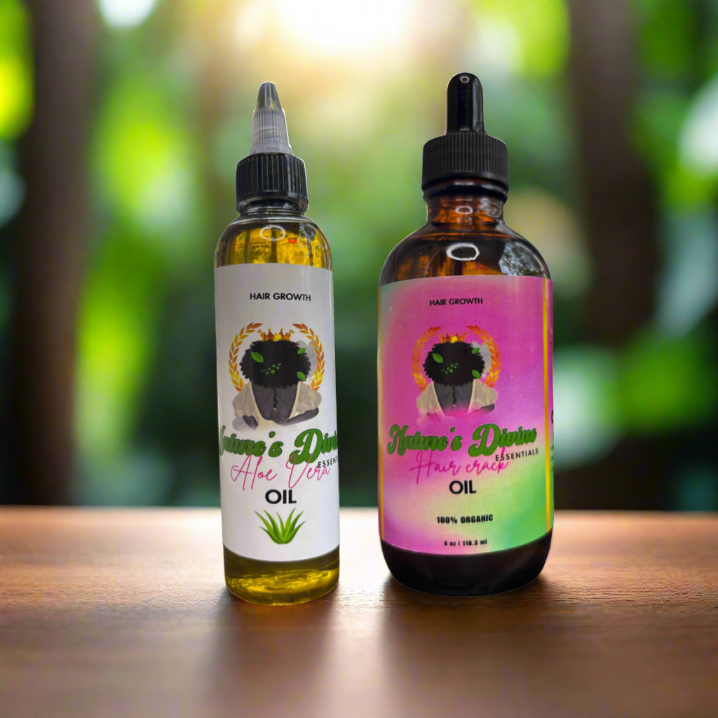 Hair Oil Bundle – Natures Divine Essentials